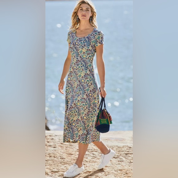 Peruvian Connection | Dresses | Nwot Peruvian Connection Bandana Floral ...